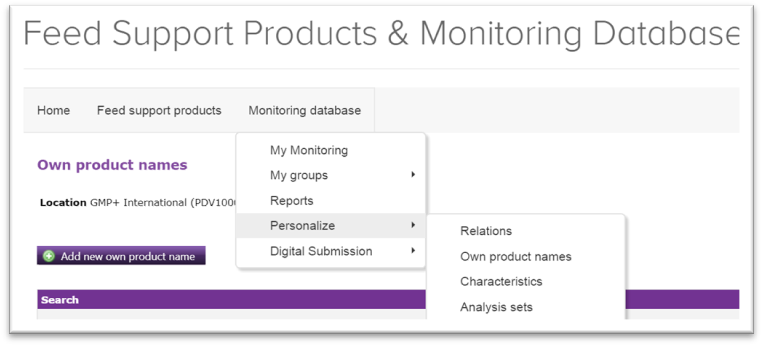 GMP+ International | S9.31 - How to use the GMP+ Monitoring database